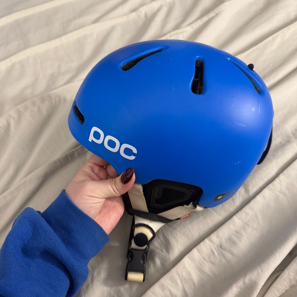 Poc | Other | Poc Blue Ski Snowboard Helmet | Poshmark